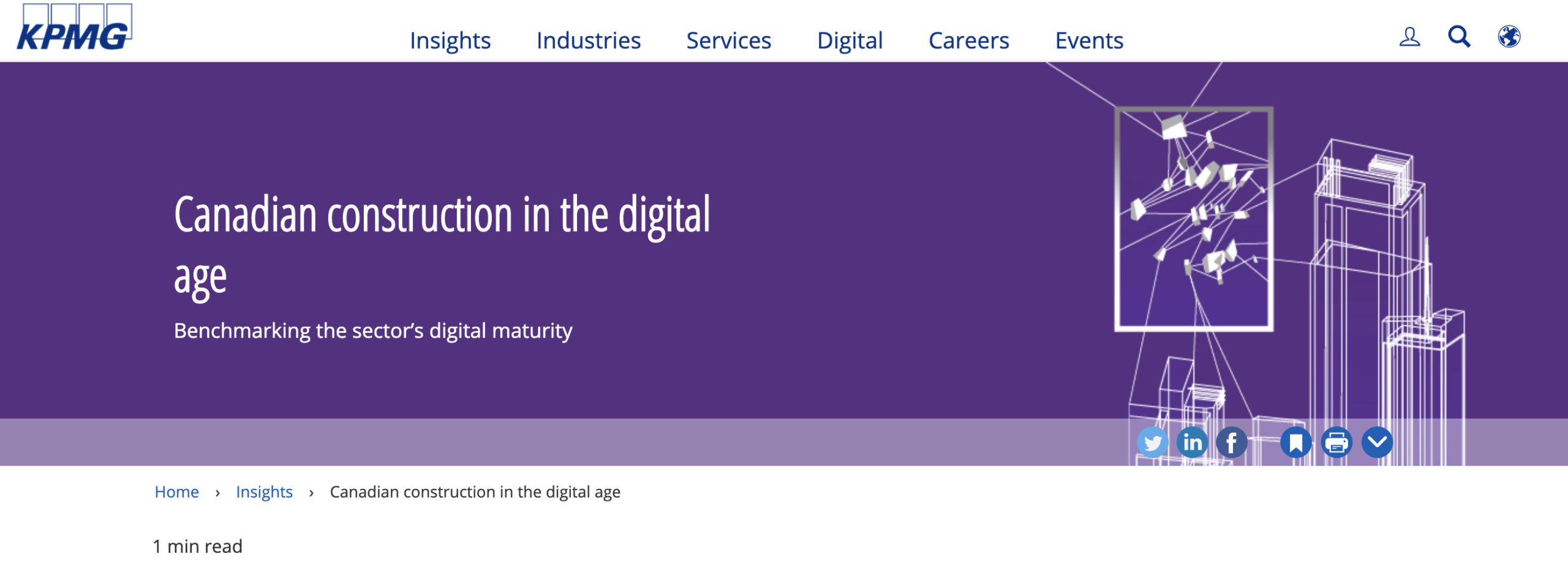 Canadian Construction Association and KPMG in Canada launch Digital ...